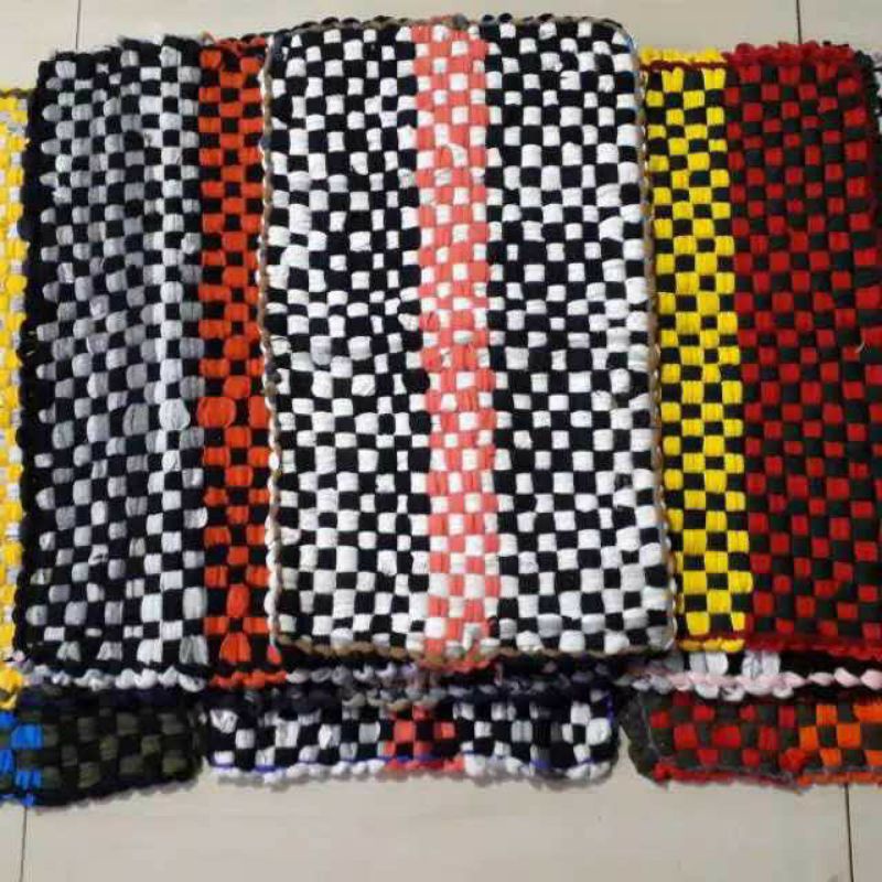 Jual keset kain anyam murah 50x35cm | Shopee Indonesia