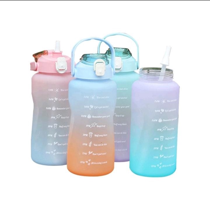 Jual Botol Motivasi Gradasi viral 2 Liter | Shopee Indonesia