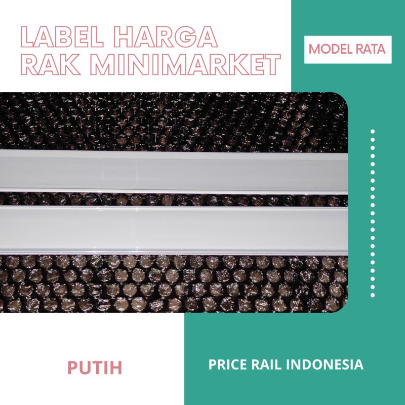 Jual SUDAH READY STOCK & GROSIR Mika harga / label harga / price rail ...
