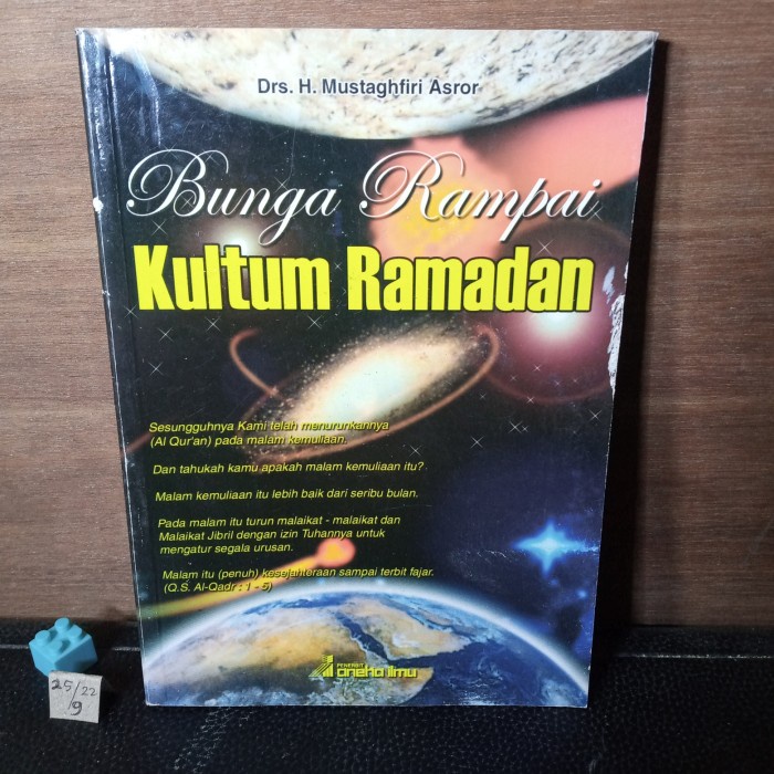 Jual buku agama Islam bunga rampai kultum Ramadan 237 hal | Shopee ...