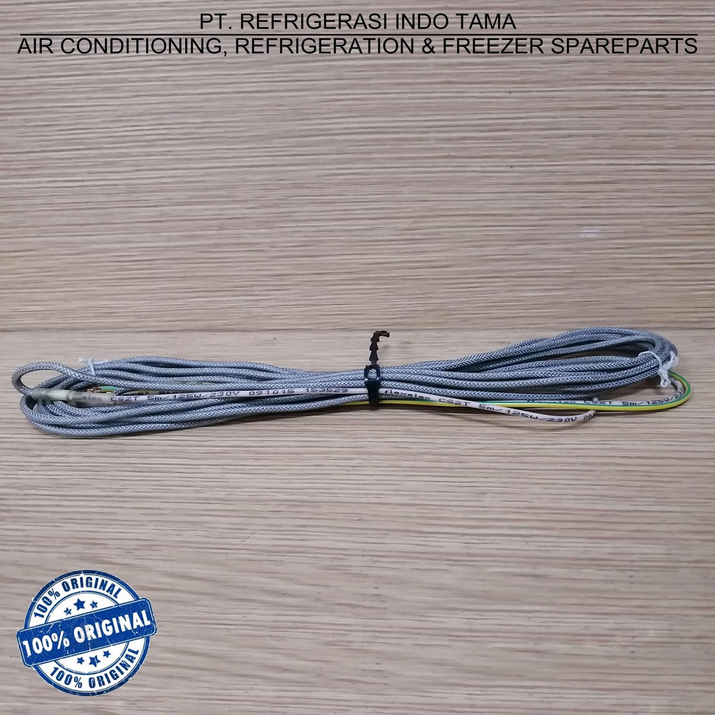 Jual CABLE HEATER FLEXELEC DOOR 5M 125W CS2/T - KABEL HEATER PINTU 5 M - 5 Meter | Shopee Indonesia