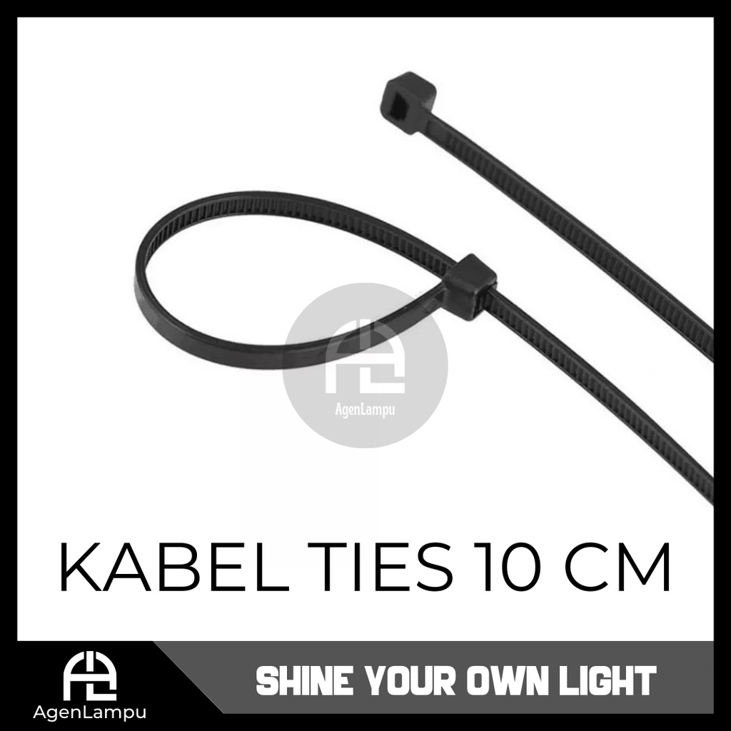 Jual Kabel Ties Cable Ties Kabel Ikat 2,5 x 100mm | Shopee Indonesia