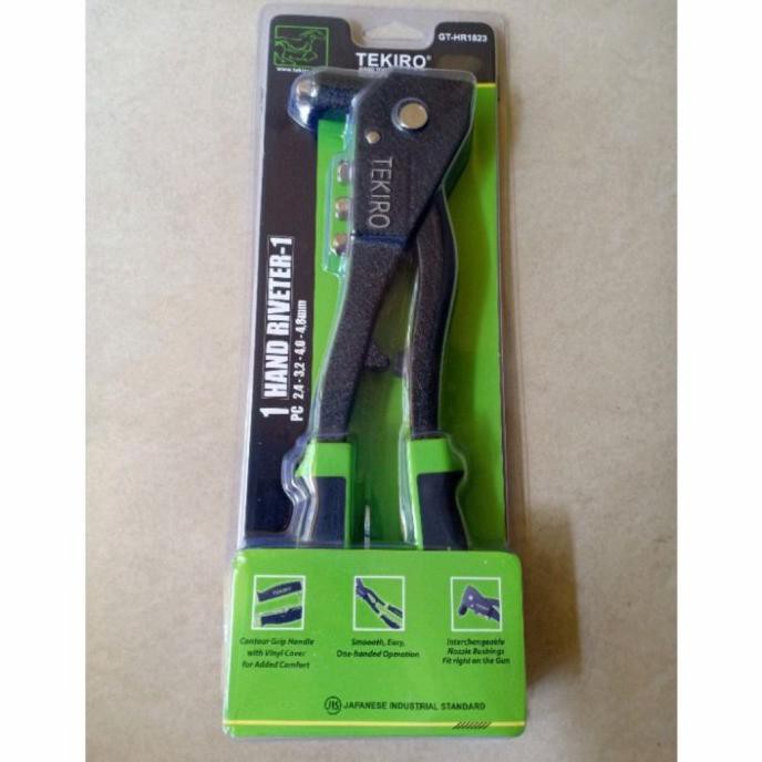 Jual TANG RIVET TEKIRO/HAND RIVERTER-1 GT-HR1823 HITAM TEKIRO | Shopee ...