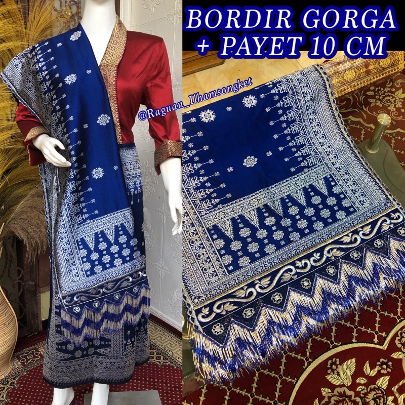 Jual Belum Termasuk songket / RONCE PAYET SELENDANG (upah pasang ronce ...