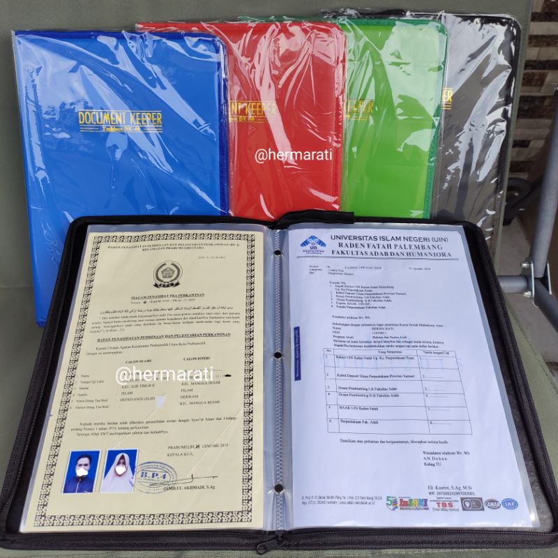 Jual Map organizer dokumen F4 ANTI AIR dokumen keeper document keeper ...