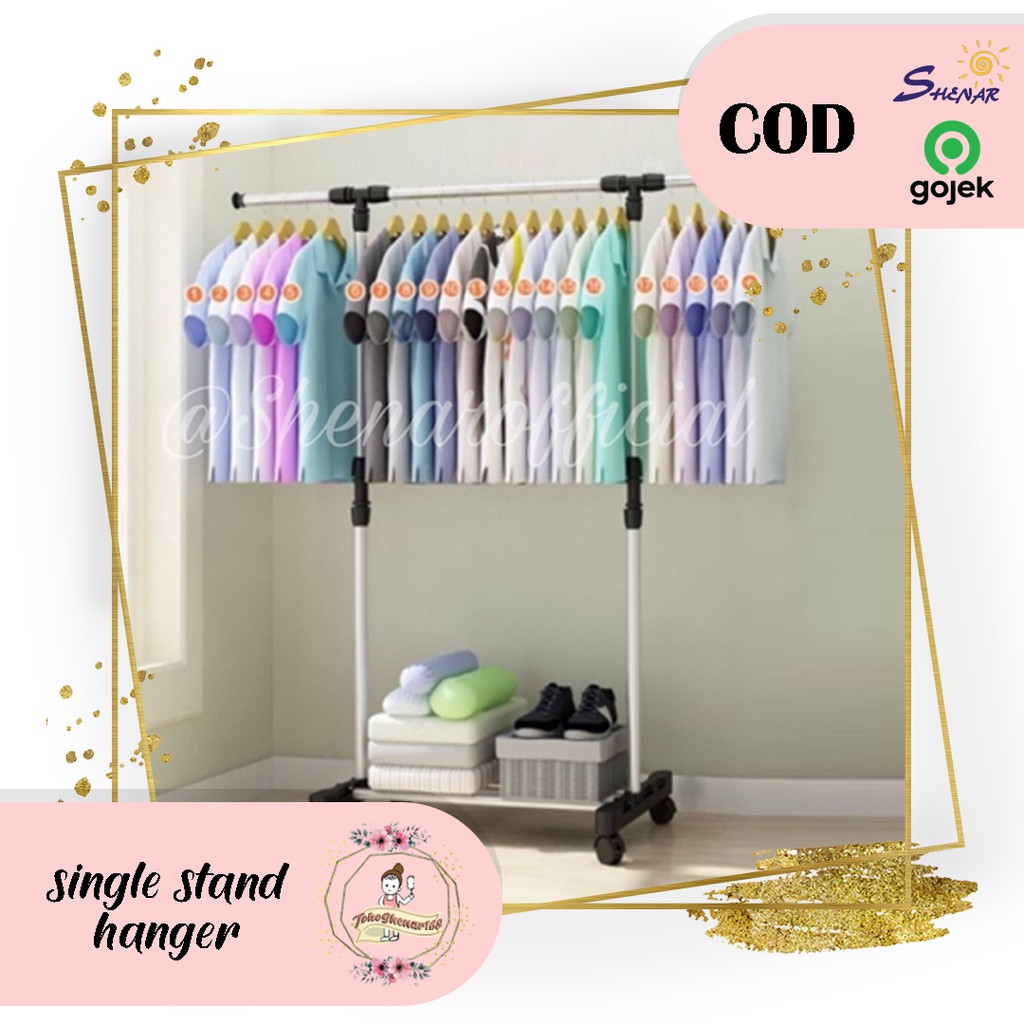 Jual Stand hanger single rak Serbaguna TERBARUU !!!! (SINGLE STAND ...