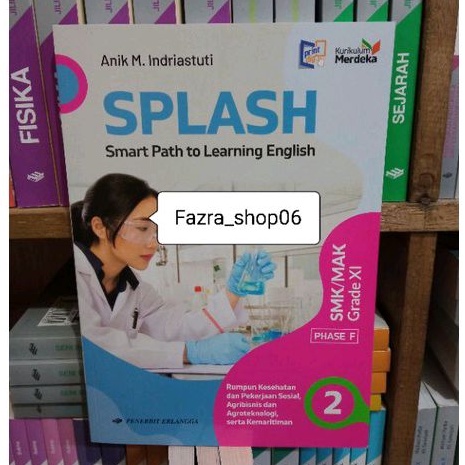 Jual NEW SPLASH Smart learning English bahasa Inggris rumpun kesehatan ...