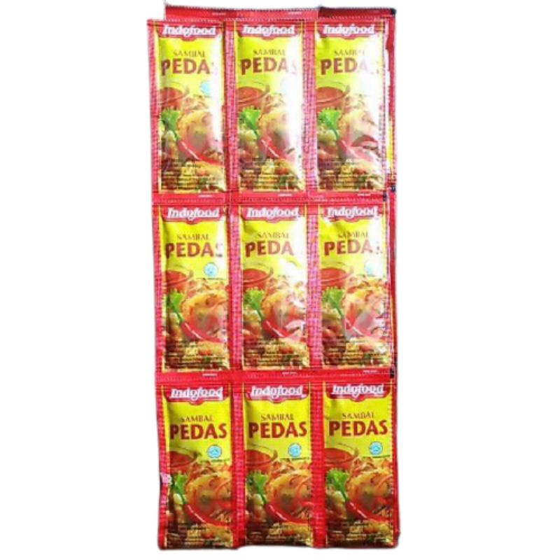 Jual (per pak36 )Saos Sambal Pedas Sachet 9gr 9 Gram Indofood Renceng ...