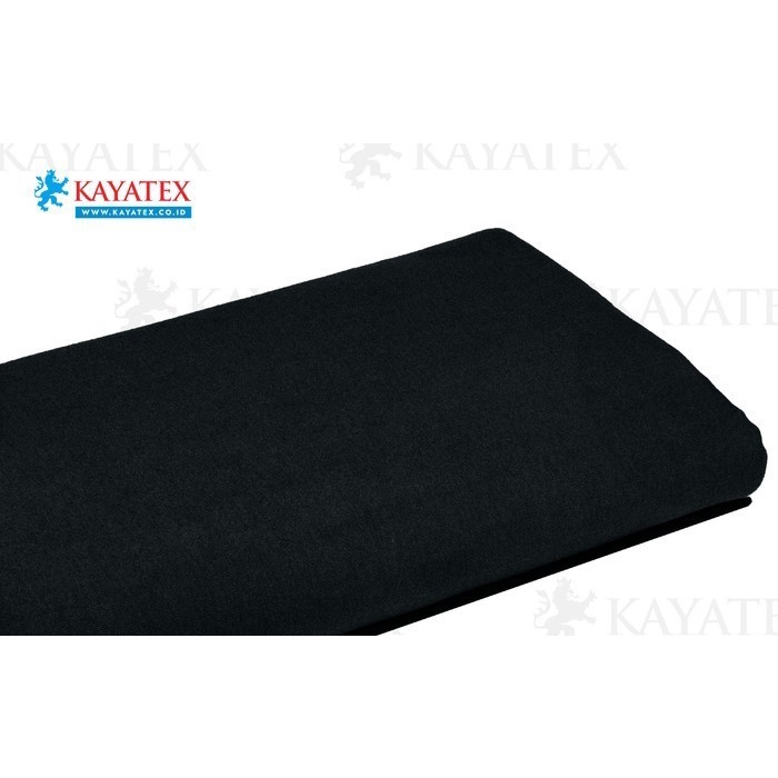 Jual 0.5KG KAIN COTTON SPANDEX HITAM JET BLACK (BAHAN KAIN ELASTIS ...