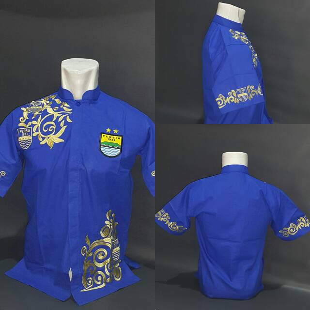 Jual Baju koko batik persib ter laris keren | Shopee Indonesia