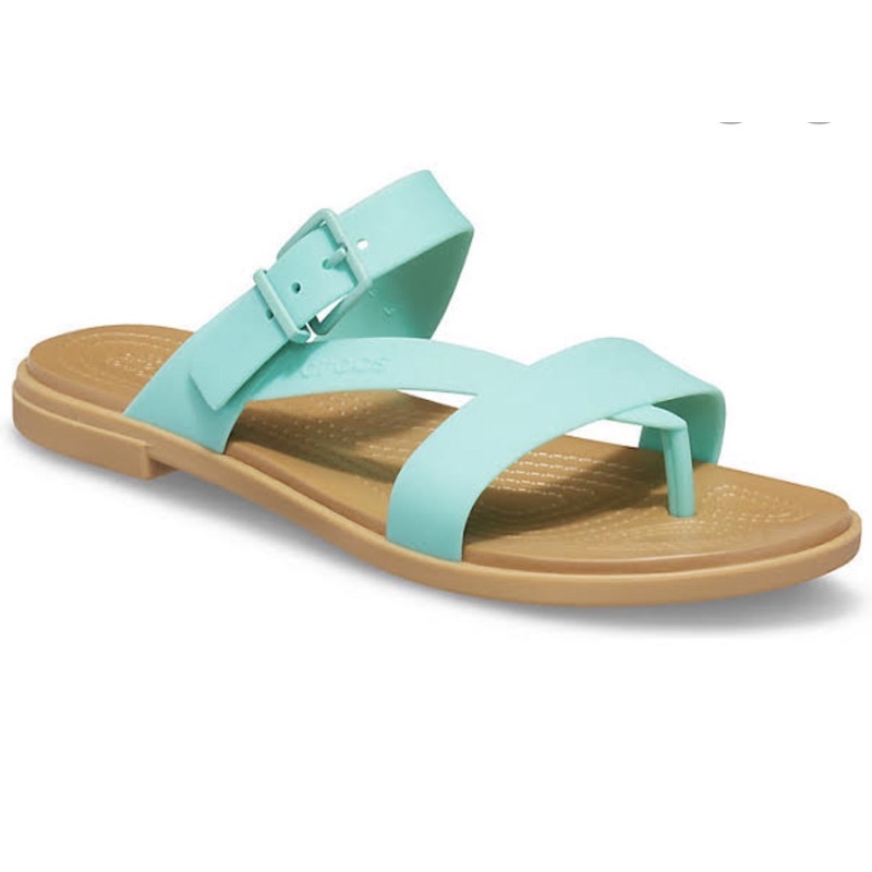 Jual crocs tulum toe sandal deep green size 8 | Shopee Indonesia