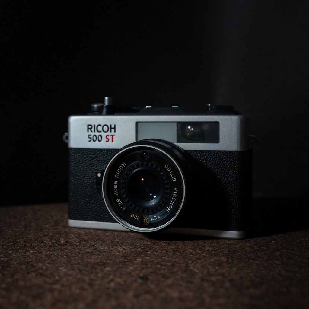 Jual RICOH 500-ST RANGEFINDER SILVER LIKE NEW !! KAMERA FILM KAMERA ...