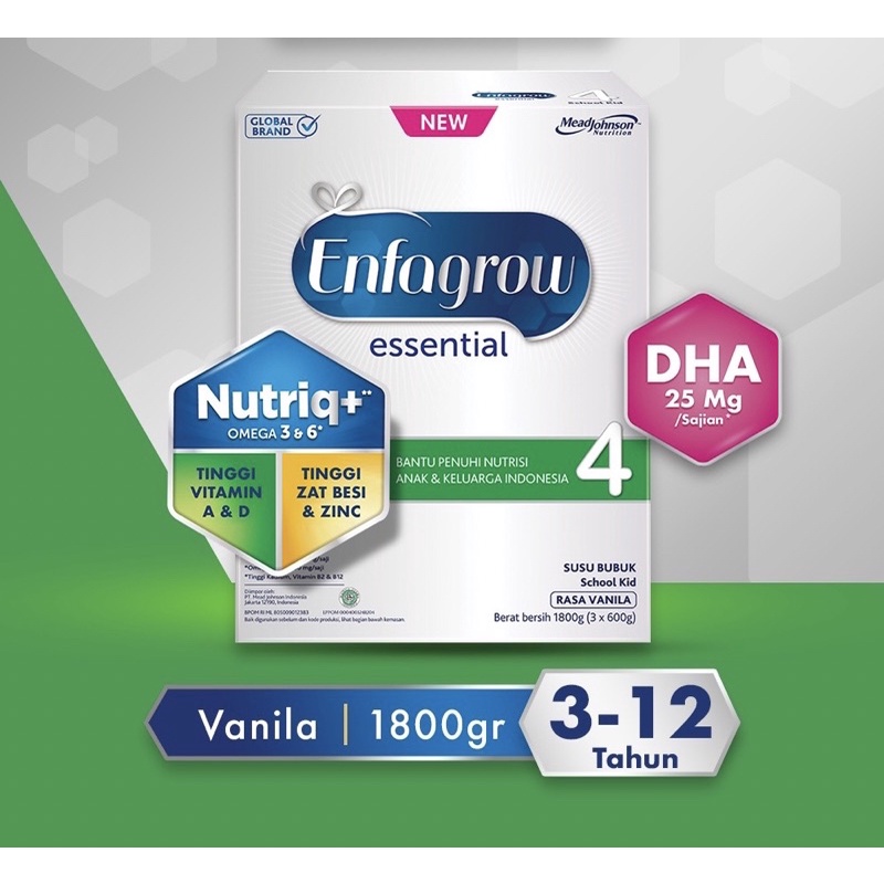 Jual [WM] Enfagrow Essential 4 1800g | Shopee Indonesia