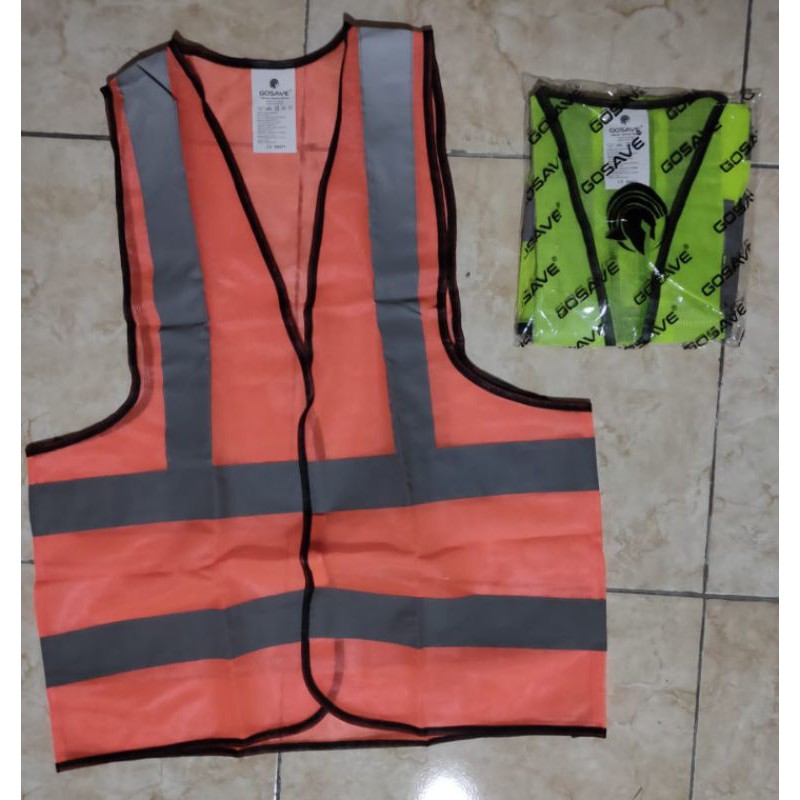 Jual Rompi safety proyek GOSAVE polyester | Shopee Indonesia