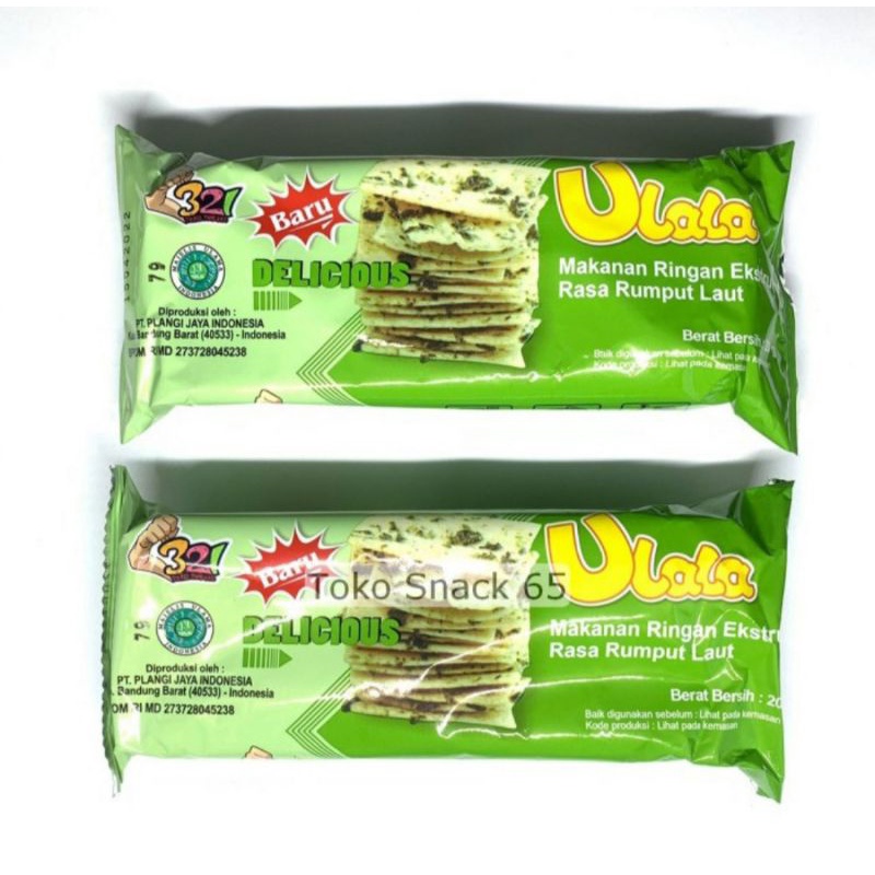 Jual ULALA RUMPUT LAUT SNACK 20 GRAM / MAKANAN RINGAN KEKINIAN ENAK ...