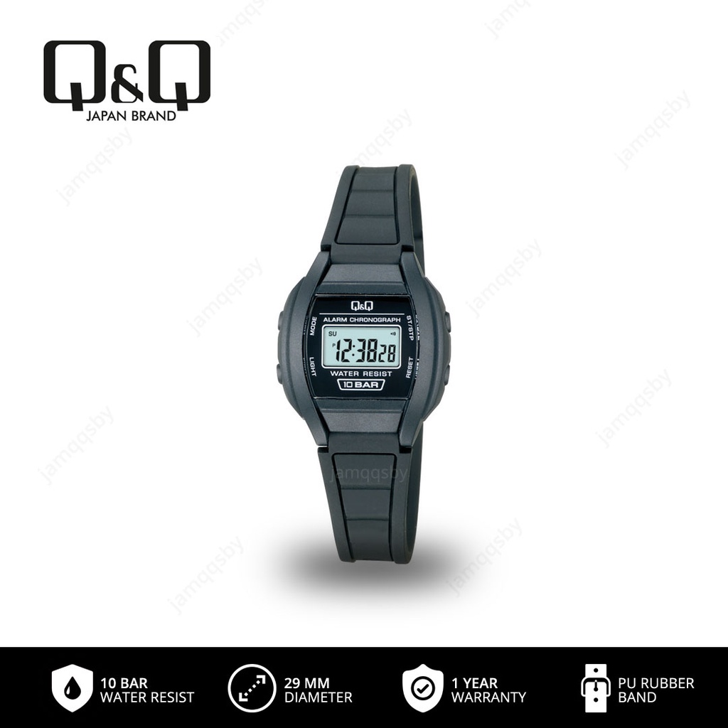 Jual Q&Q QnQ QQ Original Jam Tangan Casual Digital Rubber - LL01 LL01J ...