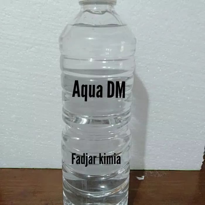Jual Air Demineralisasi 1 ltr / Aqua DM / Aquadem/ Air bebas mineral ...