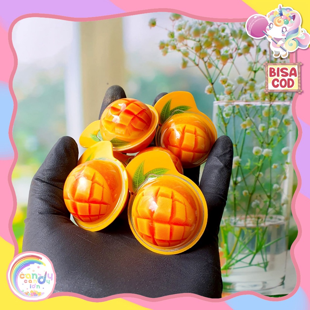 Jual Permen halal trolli planet gummy isi selai / permen viral halal ...