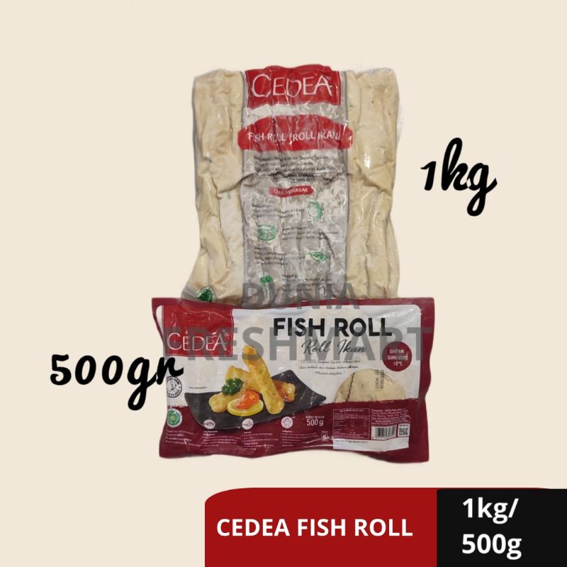 Jual CEDEA FISH ROLL 1KG IKAN GULUNG OLAHAN 1000GRAM | Shopee Indonesia