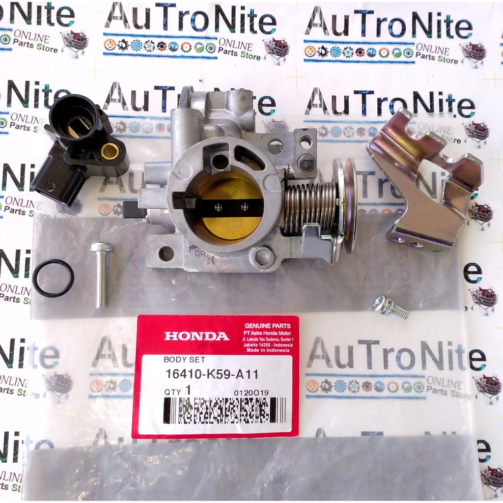 Jual Throttle Body Set 16410-K59-A11 Original Honda AirBlade Vario 150 LED FI ESP 16410K59A10 ...