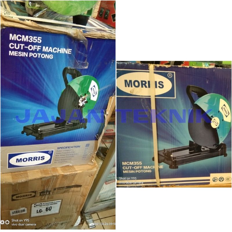 Jual morris mesin cut off 14inch type MCM 355 / mesin potong | Shopee ...