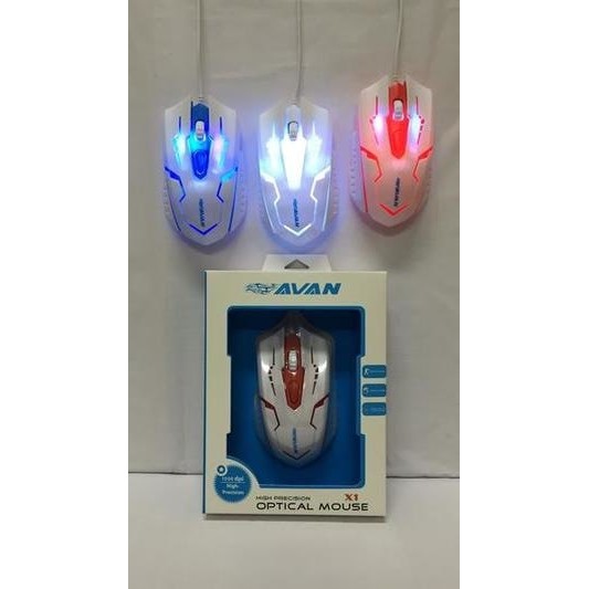 Jual MOUSE GAMING AVAN X1 (AB) | Shopee Indonesia