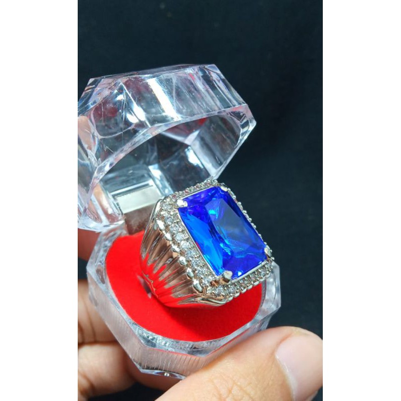 Jual Batu Blue Safir Asli Terlengkap & Harga Terbaru Mei 2026 | Shopee ...