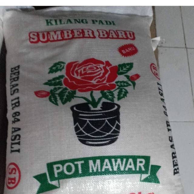 Jual Beras Pot Mawar 5kg | Shopee Indonesia