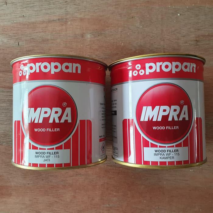 Jual Dempul Kayu Impra Wood Filler Impra WF 115 JATI atau KAMPER (1 KG ...