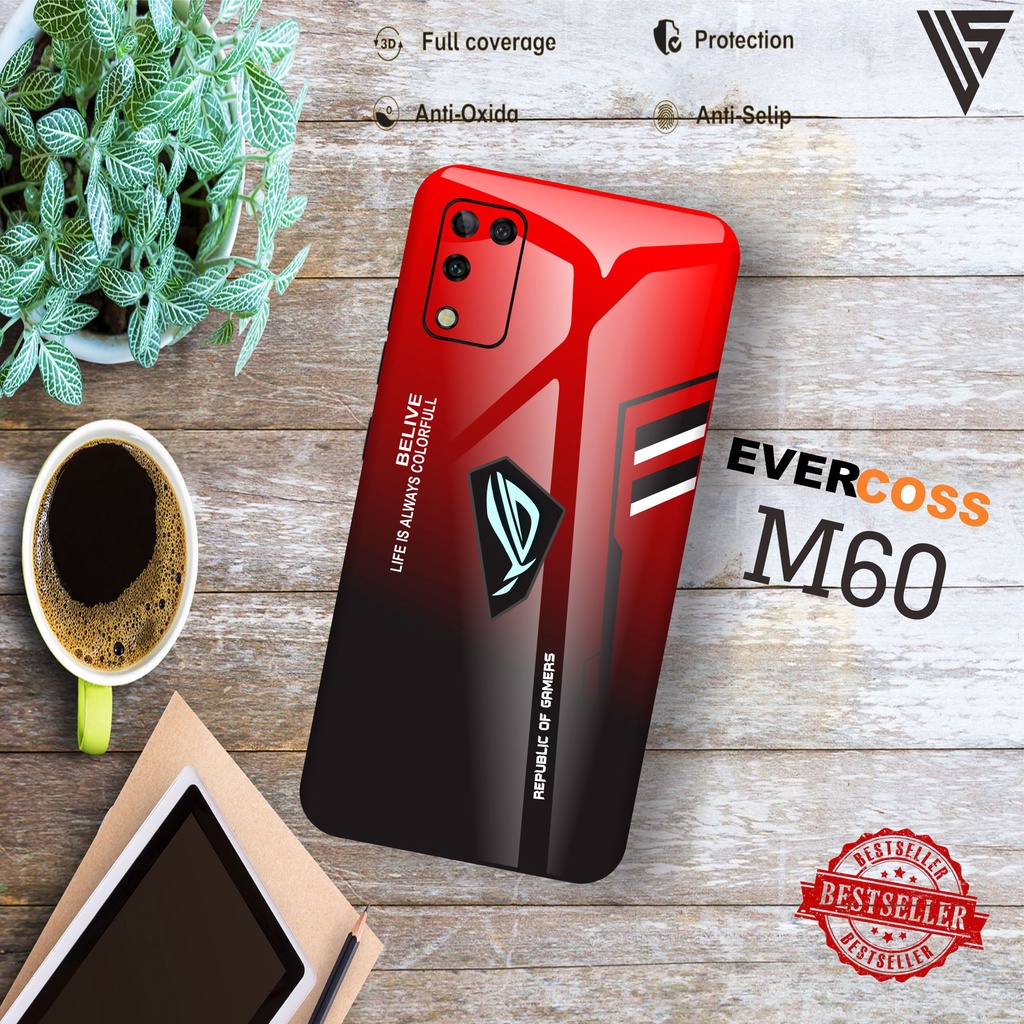Jual GARSKIN HANDPHONE EVERCOSS M60 (ISI 2PCS) | Shopee Indonesia