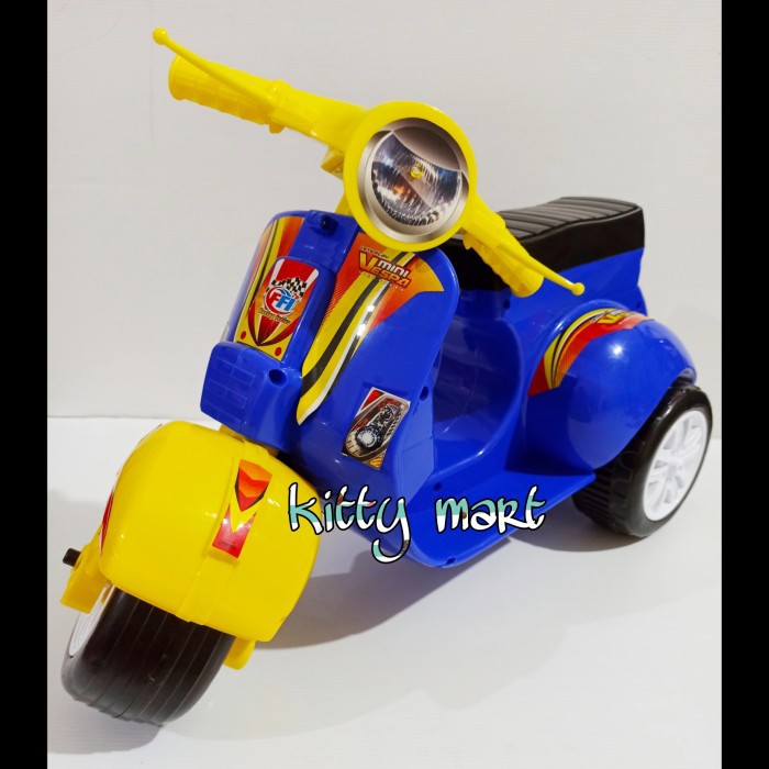 Jual mainan anak vespa mini motor motoran | Shopee Indonesia