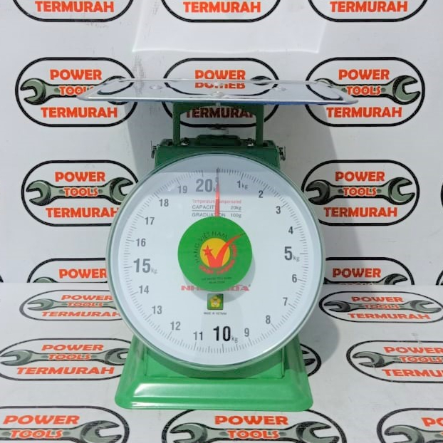Jual Timbangan Duduk 20 KG Nhon Hoa Vietnam ASLI 20kg Plat Jarum Nhonhoa | Shopee Indonesia