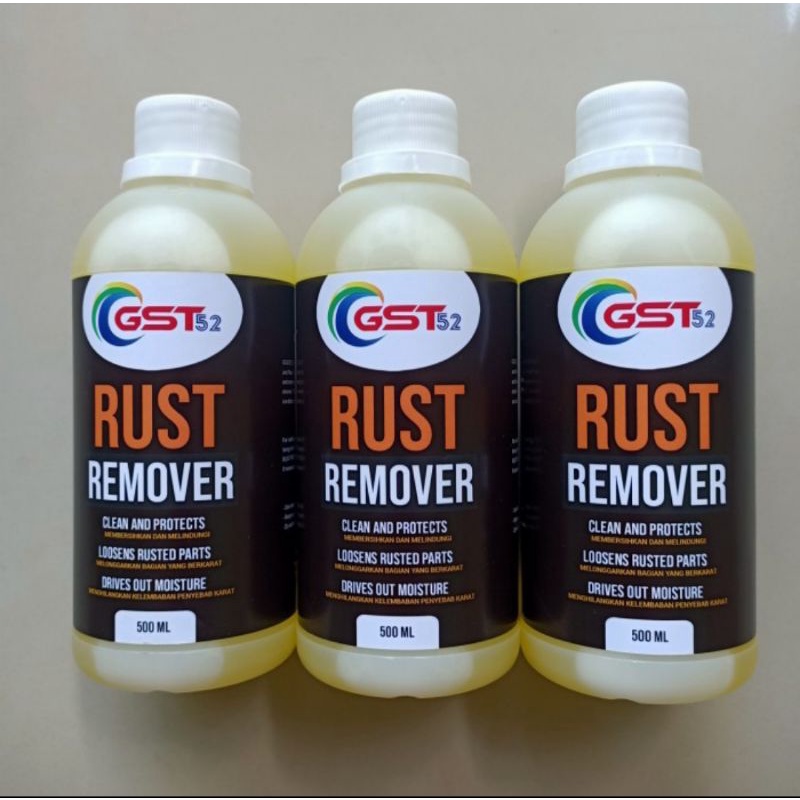 Jual Rust Remover Pembersih Karat dan Penghilang Karat GST52 500 ml | Shopee Indonesia