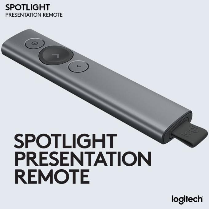 Jual Logitech Presenter Spotlight Remote /Pointer Spotlightbergaransi ...