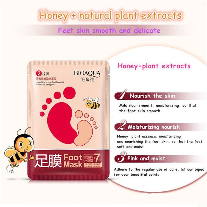 Jual Bioaqua Foot Mask - Masker Kaki Bioaqua | Shopee Indonesia