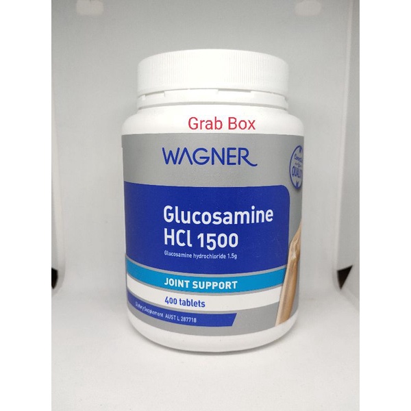 Jual WAGNER GLUCOSAMINE HCL 1500MG 400 TAB VITAMIN TULANG SENDI LUTUT ...