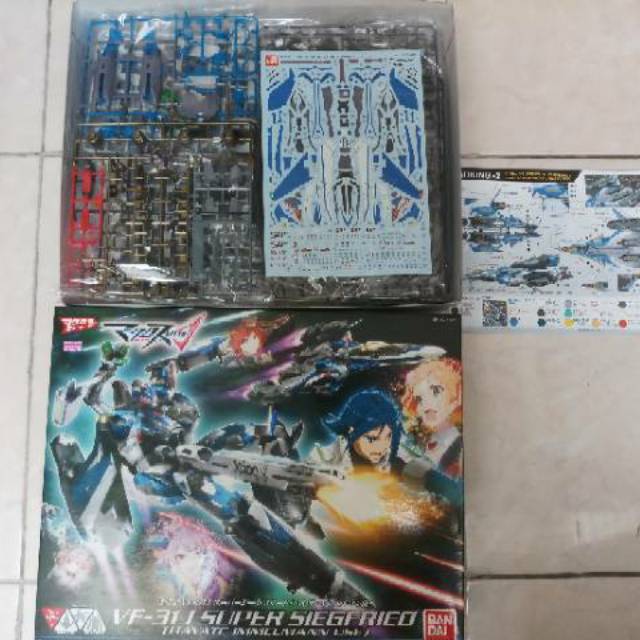 Jual Macross Delta 1/72 VF-31J Super Siegfrie (Hayate Immelman Use ...