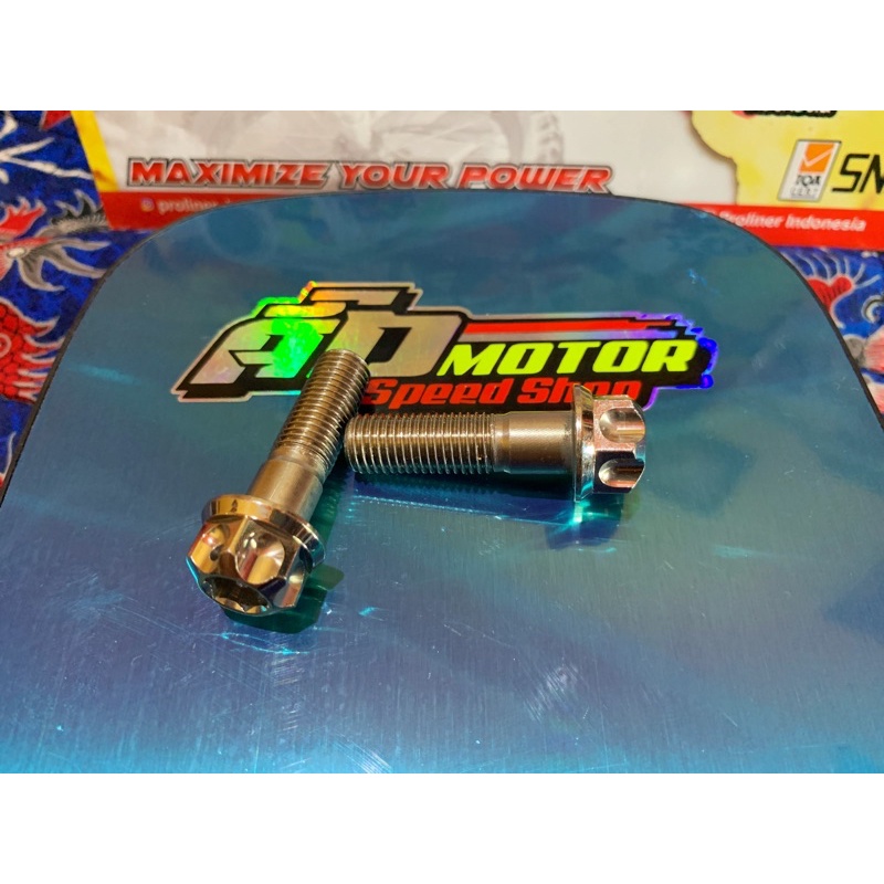 Jual Baut shock belakang stainless | Shopee Indonesia