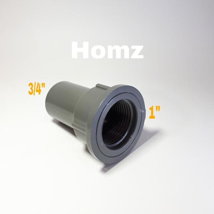 Jual PVC | SDD 1 x 3/4" inch Aw Rucika/Sok Drat Dalam Pvc 1x3/4 in ...