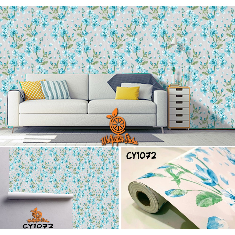 Jual Wallpaper Dinding Kamar Tidur Wallpaper Dinding 3D Wallpaper Dinding Premium 45Cm X 8m ...