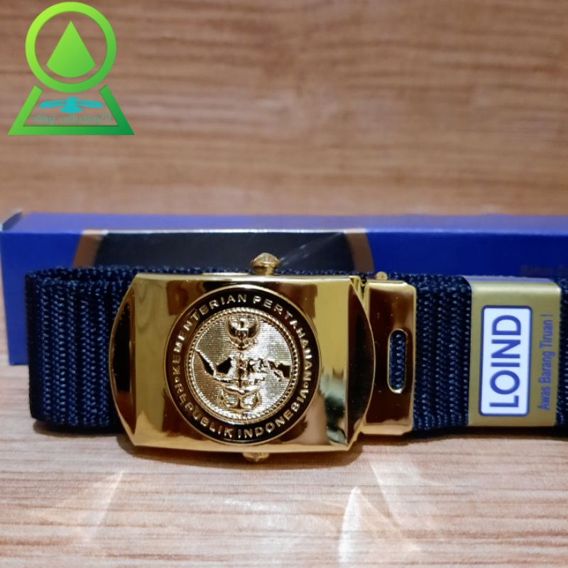 Jual Sabuk Kemhan LOIND Slorok Ikat Pinggang Kemhan LOIND | Shopee Indonesia