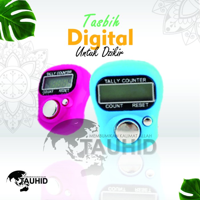 Jual Tasbih Digital - Dzikir Digital Tasbih Digital Murah Mini Tally Counter Alat Hitung Tasbih ...