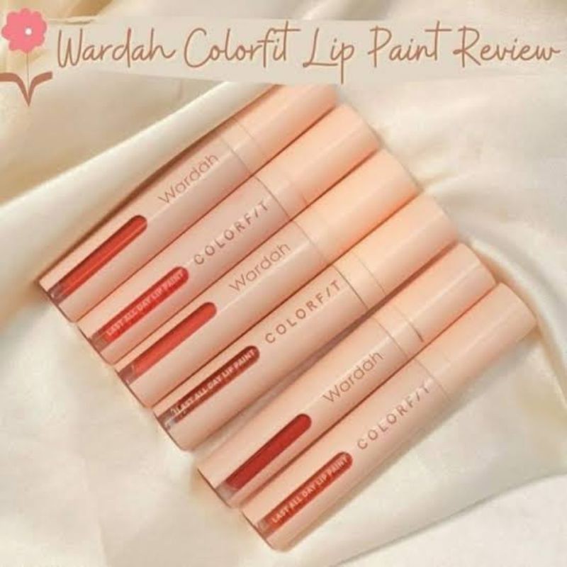 Jual Wardah Colorfit Last All Day Lip Paint/LIPSTIK TERBARU WARDAH / LIP CREAM ANTI LUNTUR TAHAN ...