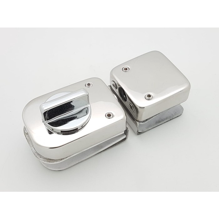 Jual Kunci Grendel Slot Pintu Kaca 10 Mm Shower Glass Door Lock Kaca 10 Mm | Shopee Indonesia