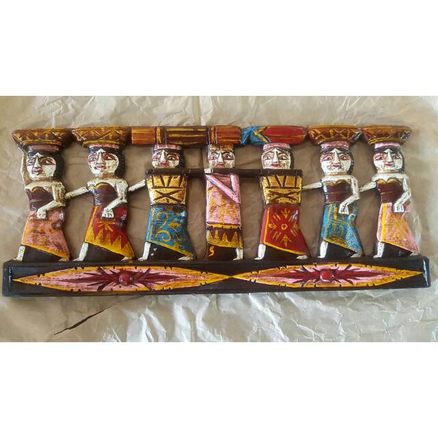 Jual kerajinan bali souvenir pandil memasar 20x50cm | Shopee Indonesia