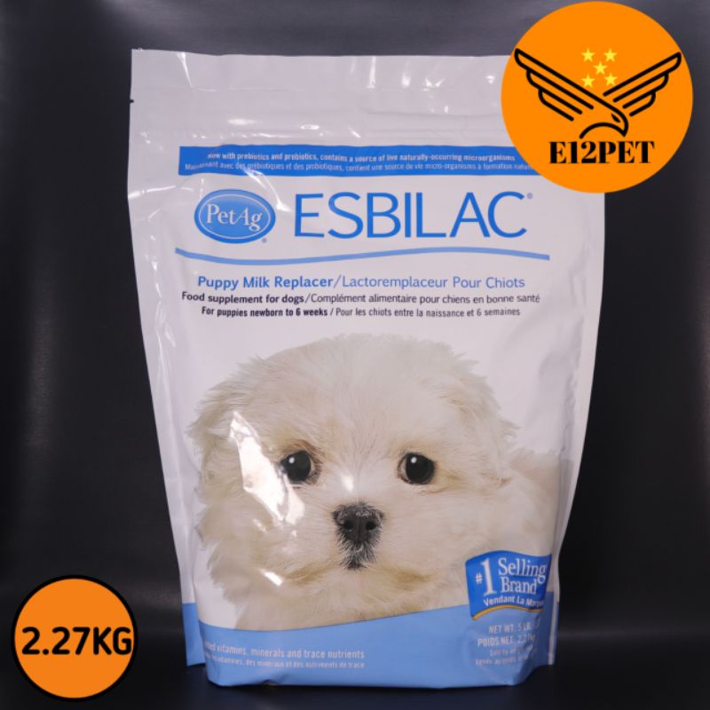 Jual Esbilac Puppy Milk Replacer Powder 2,27kg/5lb Susu Dog Newborn ...