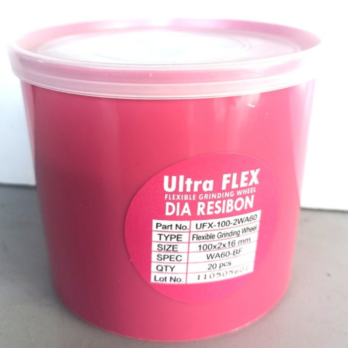 Jual Batu Gerinda Ultraflex Wa 60 Bf 4" X 3/32" X 5/8" (1Kaleng Isi 20 ...