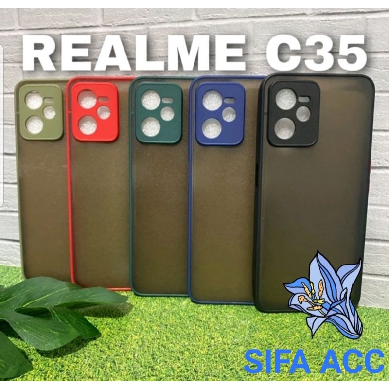 Jual SOFHCASE REALME C35 CASE MY CHOICE AERO TERBARU PELINDUNG CAMERA ...