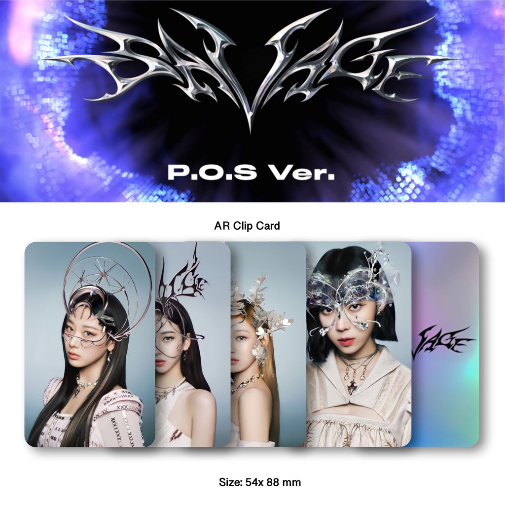 Jual [Photocard] Aespa Savage P.O.S Ver. - AR Clip Card | Shopee Indonesia