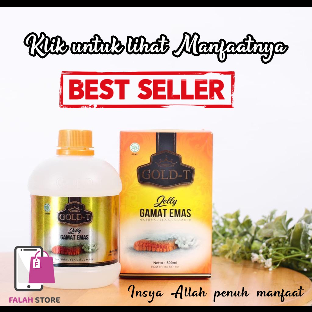 Jual GOLD T Jelly Gamat | 100% Ekstrak Gamat Emas/Teripang Emas [Jelly ...